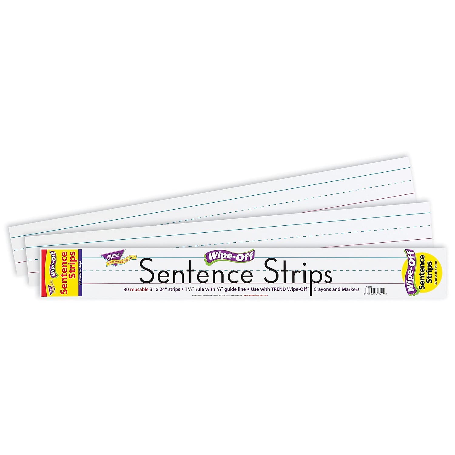Trend Wipe-Off Sentence Strips