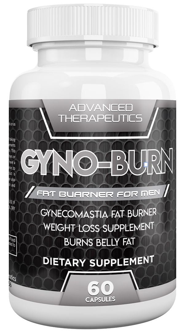Gyno-Burn Pills Male Chest Fat Burner Reduces Breast Fat and Eliminates Embarrassing Target Stubborn Man Boobs Helping You Lose The Male Boobs Fat