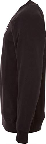 Kappa Men's Crew Neck, Long Sleeves, Regular fit, Hood, Black, XX-Large
