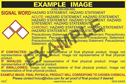 Sodium Bisulfate GHS Label - 2" x 3" (Pack of 25)