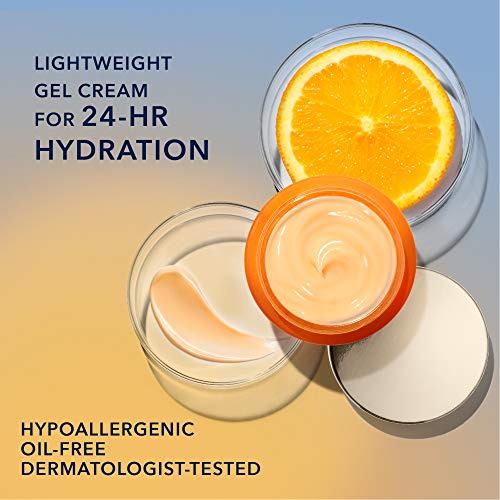 RoC Multi Correxion Revive + Glow 10% Vitamin C Blend Face Moisturizer, Anti-Aging Gel Cream for Instant Glow, Hypo-Allegenic & Oil-Free Skin Care,1.7 Ounce