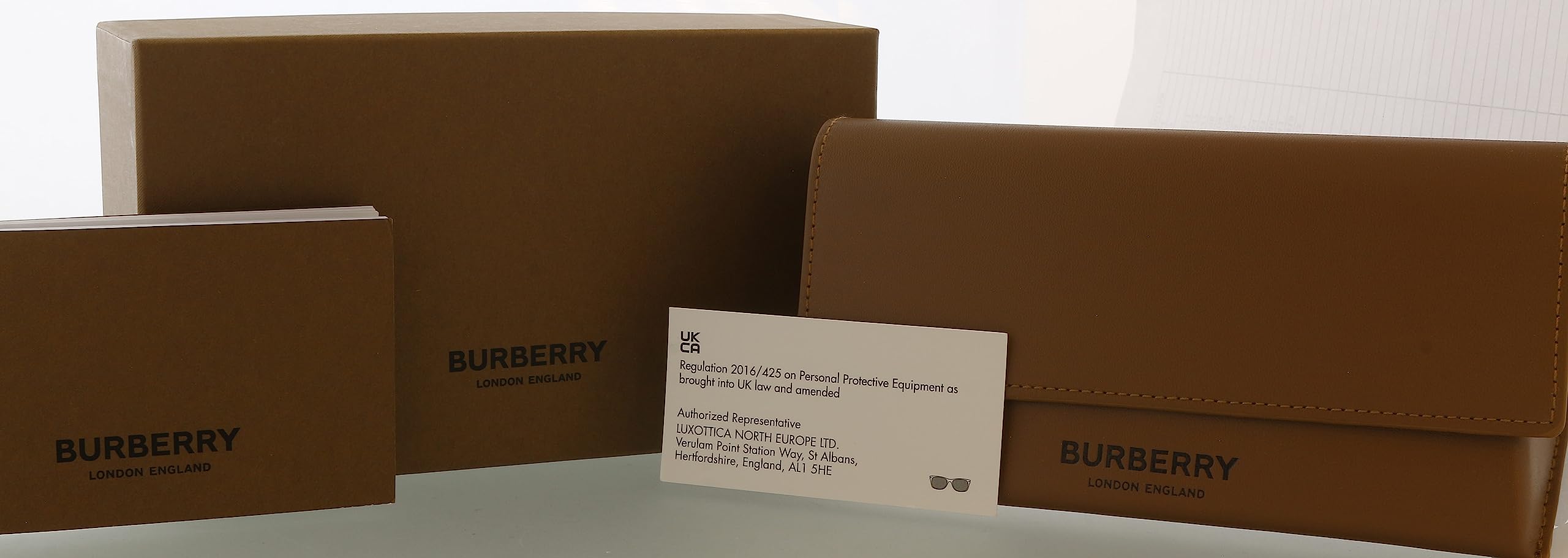BURBERRY Sunglasses BE 3130 10099A Light Gold