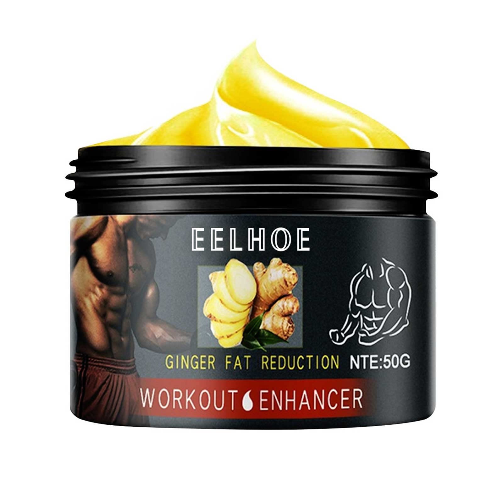 Gynecomastia Firming Ginger Cream Ginger Abdominal Cream Men's And Women's Fitness Shaping Cream Abdominal Muscle Slimming Strengthening (1pcs) Preppy Products (C, One Size)