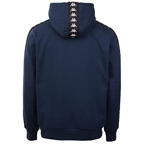Kappa Larko Sweatshirt 312009-19-4122, Mens, Moonlit Ocean, L Navy
