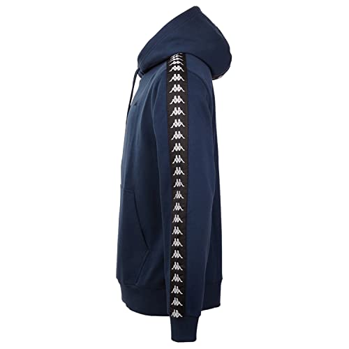 Kappa Larko Sweatshirt 312009-19-4122, Mens, Moonlit Ocean, L Navy