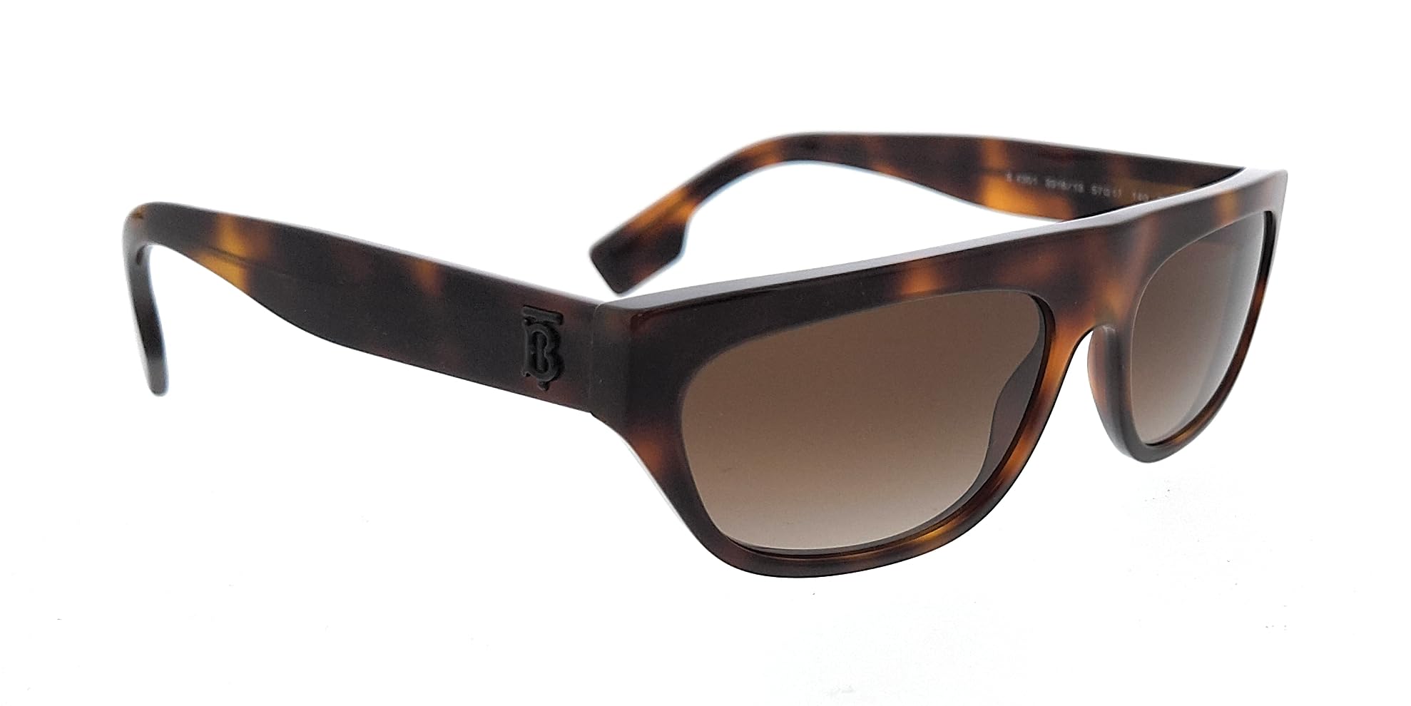 BURBERRY BE4301-33161357 Sunglasses BOW LIGHT HAVANA w/BROWN GRDIENT 57mm