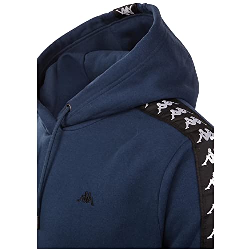 Kappa Larko Sweatshirt 312009-19-4122, Mens, Moonlit Ocean, L Navy