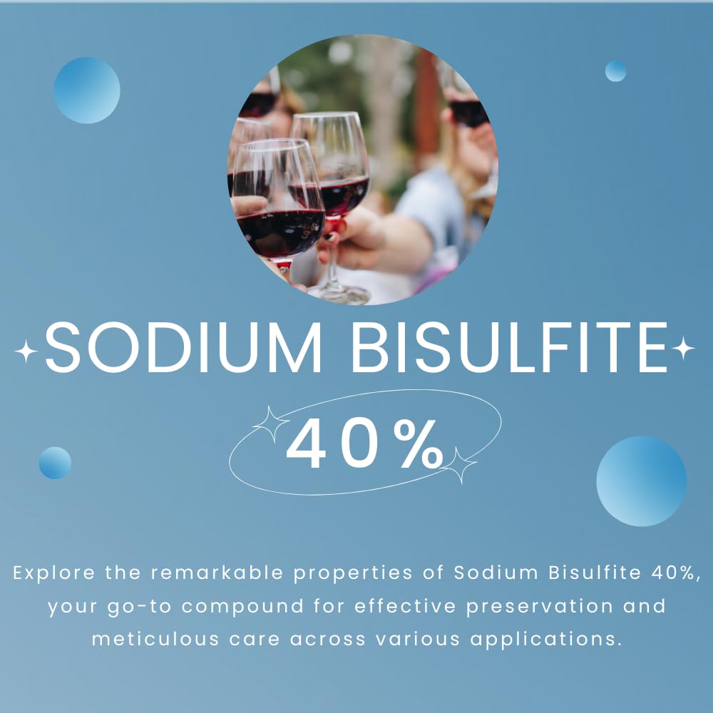 Sodium Bisulfite 40% - 55 Gallon Drum - Ideal for Commercial and Industrial use