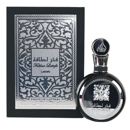 Fakhar Men EDP - Eau de Parfum 100ML (3.4 oz) | Oriental Alchemy | Intense notes of Lily, Jasmine, White Flowers, Honeysuckle, Fruity Notes, Vanilla & White Musk | by Lattafa Perfumes