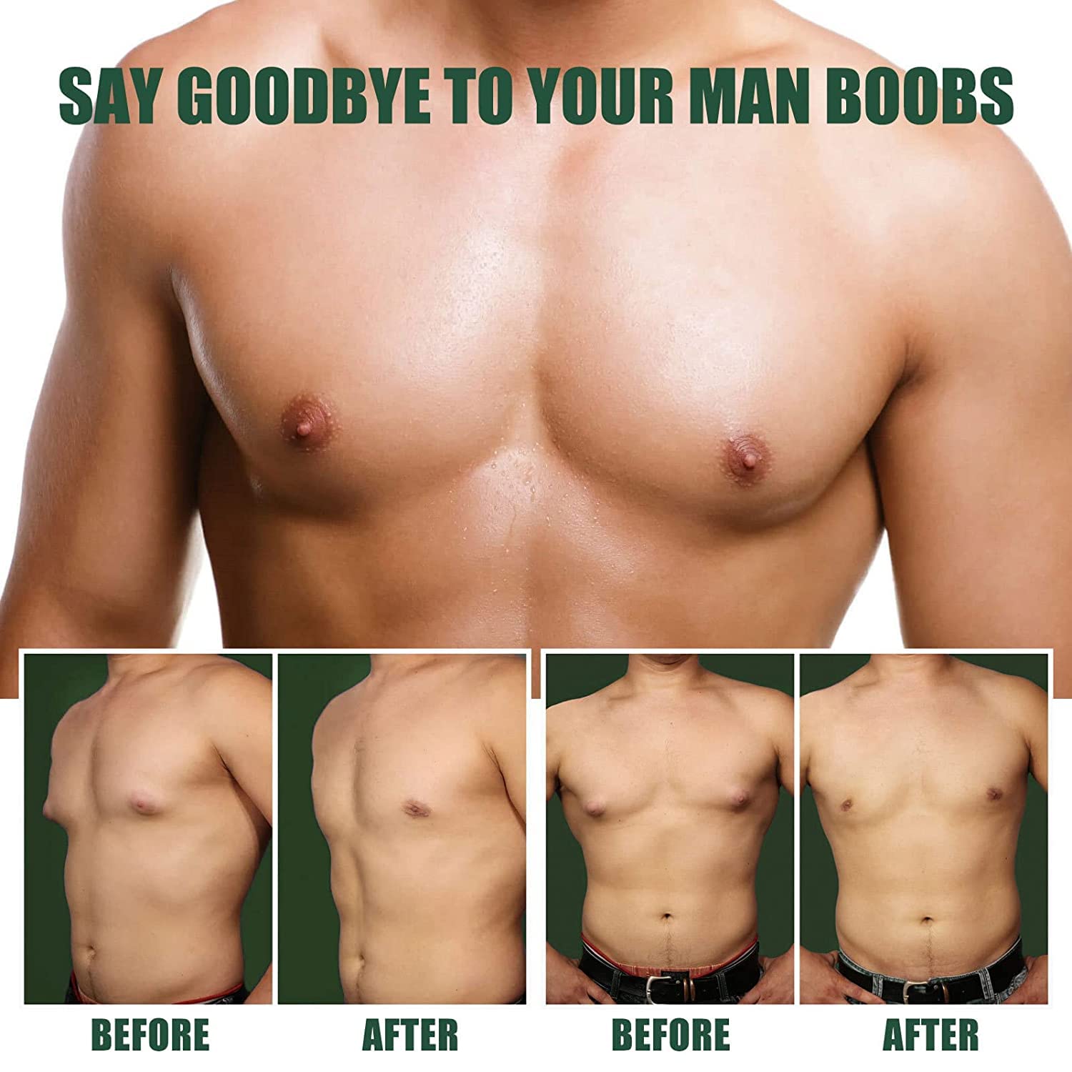 SoliPac Gynecomastia Tightening Ginger Cream - 30ML Tightening Ginger Cream,Effectively Shrinks Men Chest Tightening Ginger Cream (1 PCS)