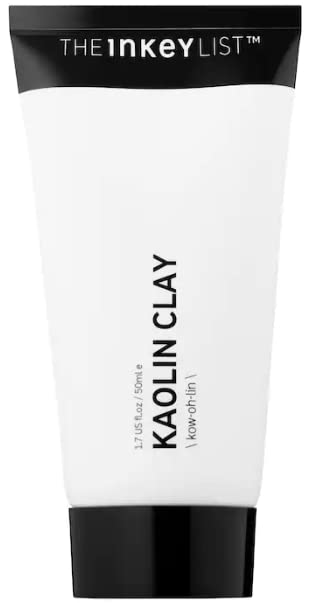 Inky The Inkey List Kaolin Clay Face Mask. Help Remove Impurities, Exfoliates Dead Skin Cells. Absorbs excess Oil and Unclogs Pores. 1.7 Oz. (1 Pack)