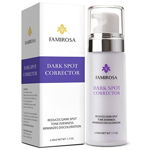Dark Spot Remover for Face - Dark Spot Corrector Serum for Sun Spot Brown Spots Stubborn Spots-Freckle Remover - Melasma Hyperpigmentation Treatment Formulated with 4-Butylresorcinol, Kojic Acid and Hyaluronic acid- 50 ml