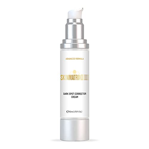 Dark Spot Corrector- Skin Brightening Cream Naturally Fades Spots and Marks for Face & Body. Repairs Uneven Skin Tone & Complexion. Removes Age Spots, Freckles, & Acne Scars.