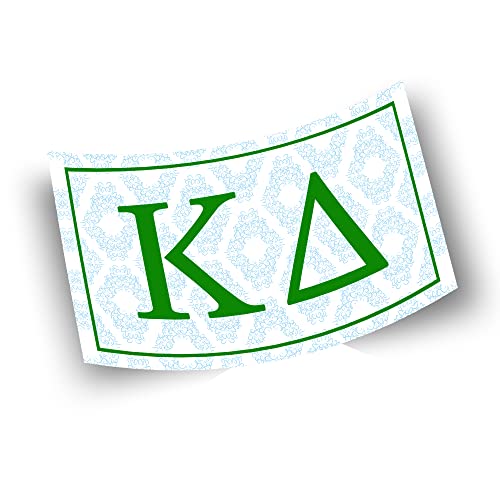 Kappa Delta Sorority Licensed Decal Sticker 3x5 inches Laptop Decor (Kappa Delta #5)