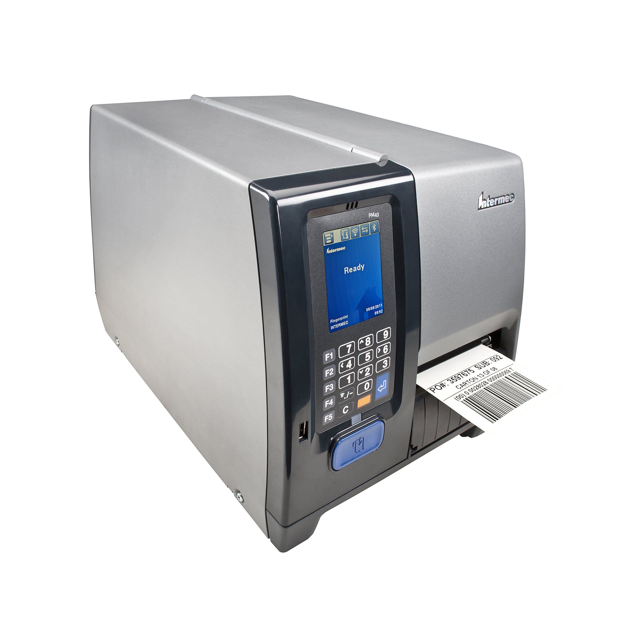 Honeywell PM43A11000040201 PM43 Thermal Transfer Bar Code Printer, 4"