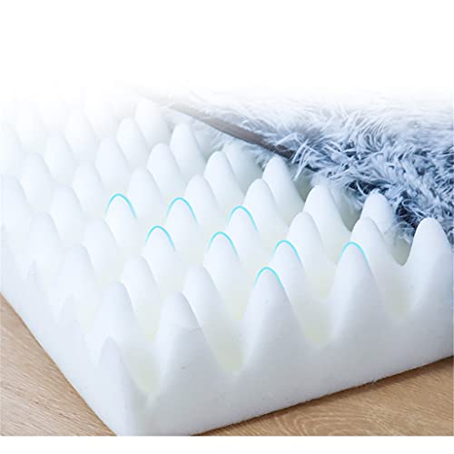 BaRdzo Plush Foam Dog Bed Rectangular Cat Dog Mats/Removable Cover Pet Mattress Cushion for Small Large Dogs (Color : D, Size : XL-100x60x10cm)