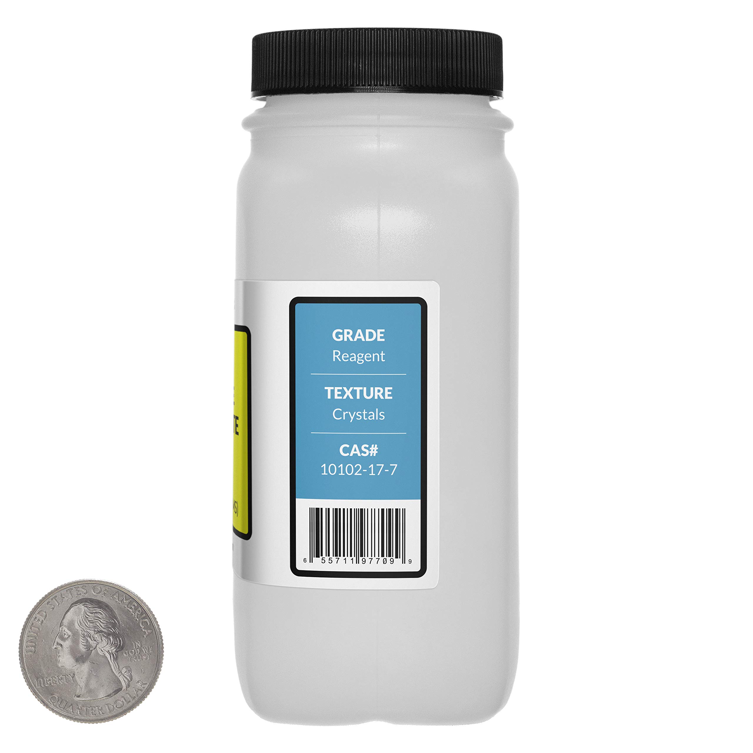 Sodium Thiosulfate Pentahydrate [Na2S3O3.5H2O] 99% AR Grade Crystals 8 Oz in a Bottle