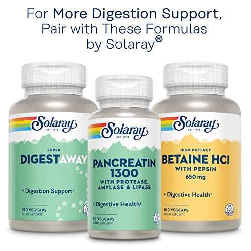 SOLARAY Mastic Gum 1000 mg, Gut Health and Digestion Supplement with 35% Mastic Acids and Masticoresins, Stomach Formula for Digestive Support, 60-Day Money Back Guarantee, 22 Servings, 45 VegCaps