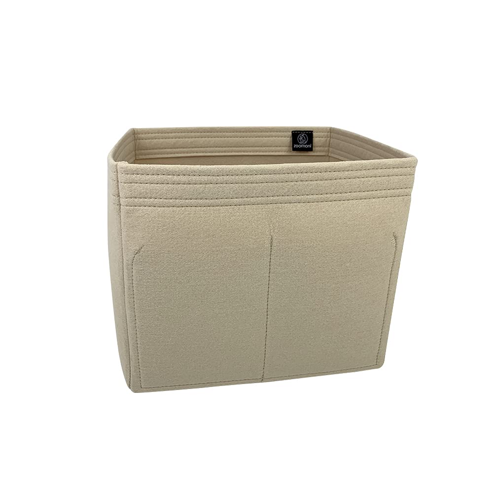 Zoomoni Premium Bag Organizer for Burberry Ashby Medium Hobo Bag (Handmade/20 Color Options) [Purse Organiser, Liner, Insert, Shaper]