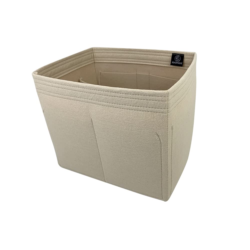 Zoomoni Premium Bag Organizer for Burberry Ashby Medium Hobo Bag (Handmade/20 Color Options) [Purse Organiser, Liner, Insert, Shaper]
