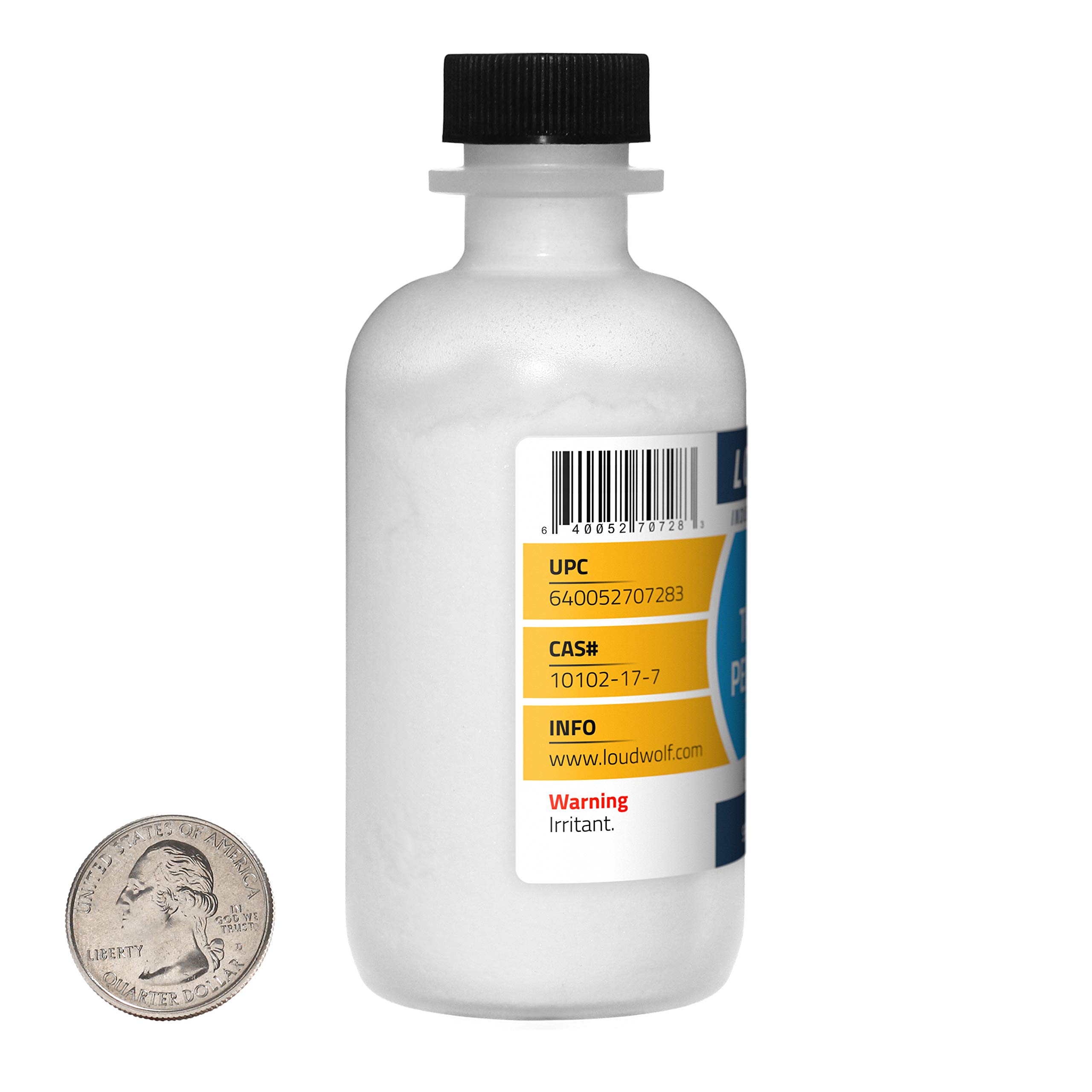 Sodium Thiosulfate Pentahydrate / 4 Ounce Bottle / 99% Pure Reagent Grade/Fine Powder