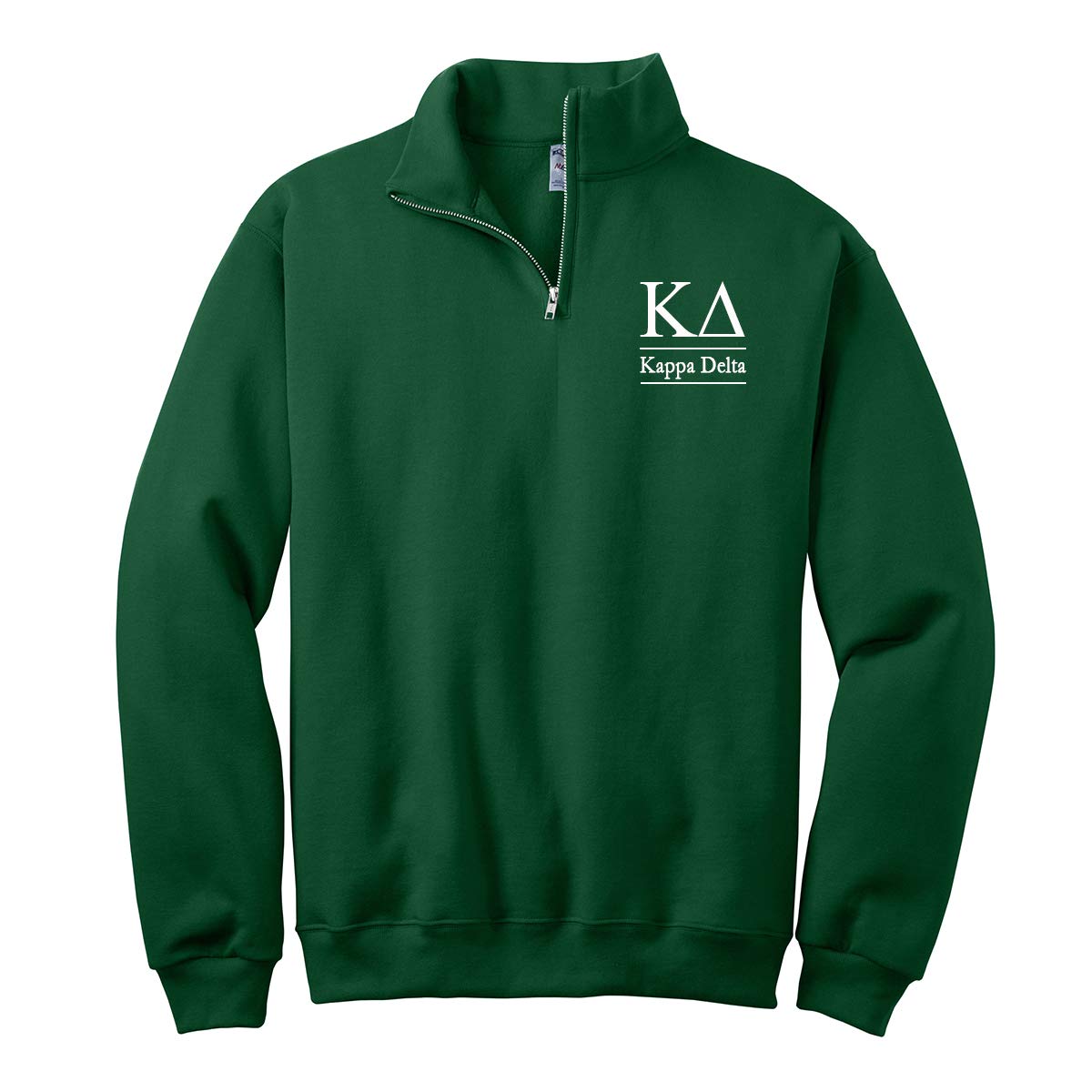 Kappa Delta Quarter Zip Pullover Sweatshirt (L)