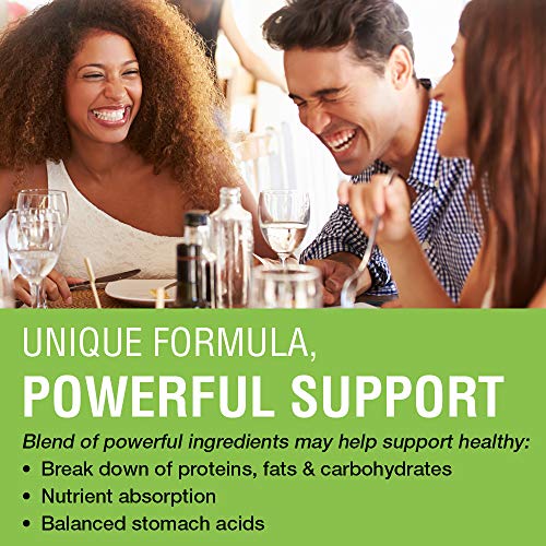 SOLARAY Super Digestaway Digestive Enzyme Blend | Healthy Digestion & Absorption of Proteins, Fats & Carbohydrates | Lab Verified | 60 VegCaps