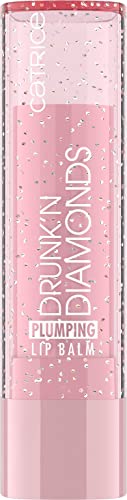 Catrice | Drunk’n Diamonds Plumping Lip Balm | Nourishing & Hydrating | Made With Vitamin E, Mango Butter, and Volulip™ by Sederma | Vegan & Cruelty Free | Free From Gluten, Parabens, Alcohol, & Microplastic Particles (010 | Guilty Treasure)