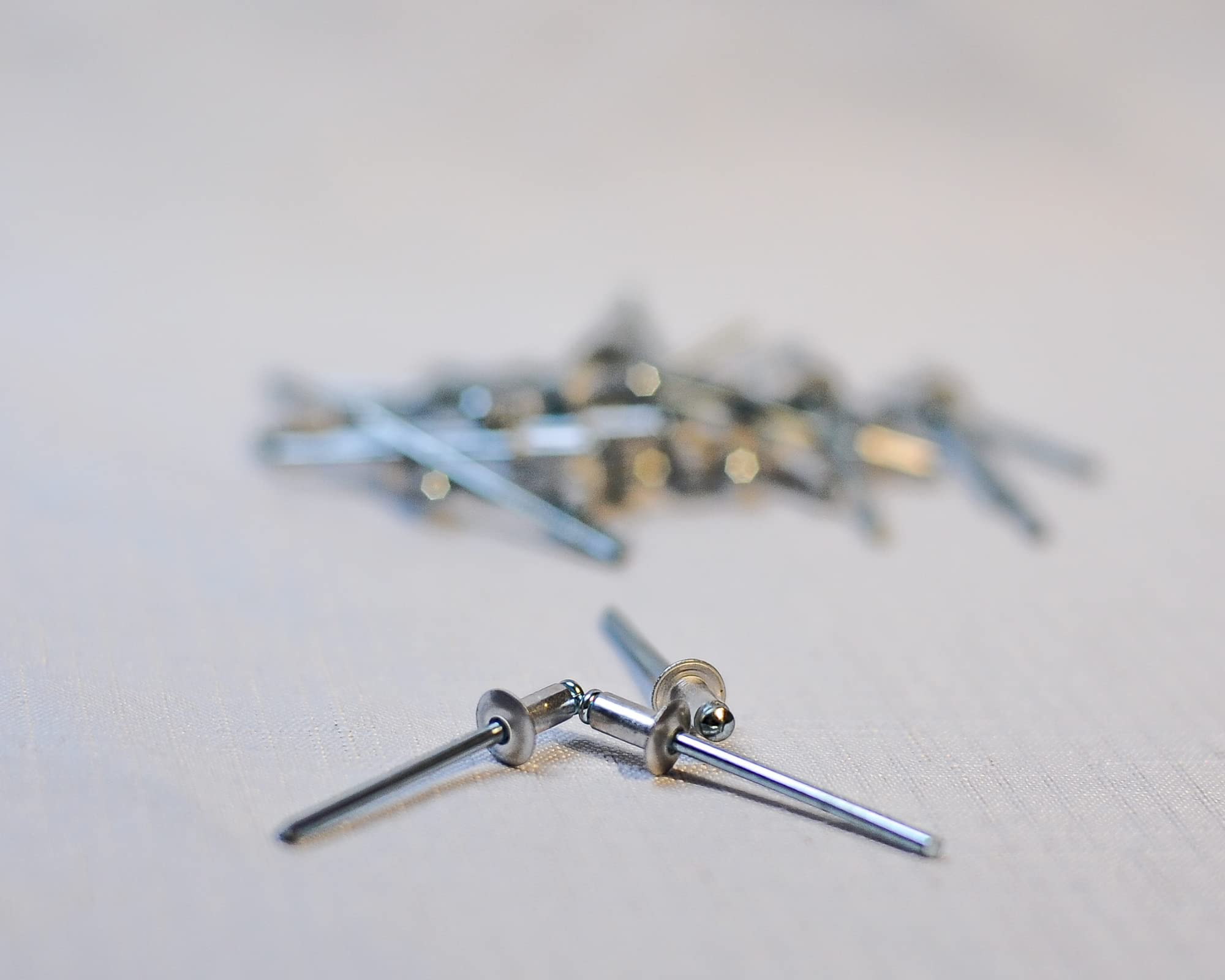 100 Qty Aluminum Blind Rivets (#6-2) 3/16" Diameter x 1/8" Grip (BCP185)