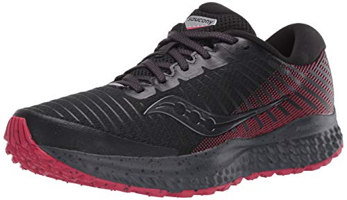 Saucony Women's S10558-20 Guide 13 TR Trail Running Shoe, Black | Burberry - 6.5 M US