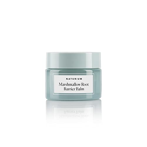 Naturium Marshmallow Root Barrier Balm, Face Balm Moisturizer for Hydrating Skin, Strengthening & Moisturizing Skincare, 1.7 oz
