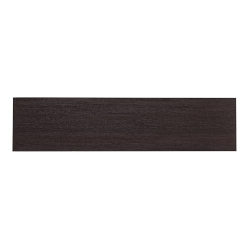 HOMES: Inside + Out Naomi Modern Decorative Accent Console with W-Shaped Legs, Narrow Desk, Wood Entryway Console Table for Living Room, Hallway, Entrance, Small Spaces, Cappuccino