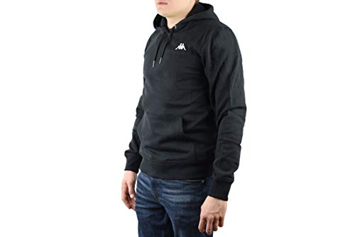 Kappa Vend Hooded 707390-19-4006, Mens, Caviar, M