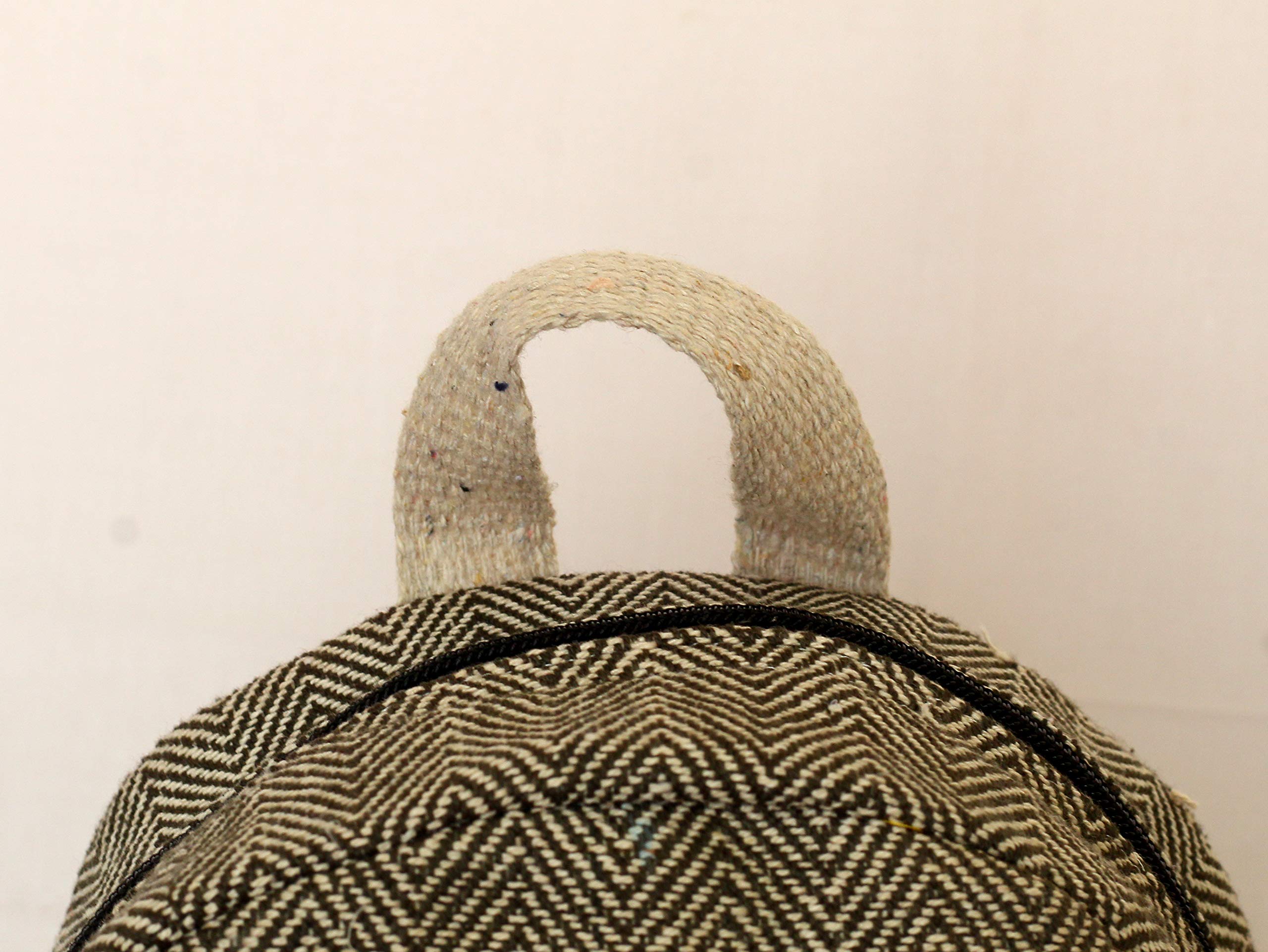 Handmade Hemp Mini Backpack For Women Girls Purse Cute Eco Friendly Light Weight Washable Small Bag for everyday lives (DARKGREEN)