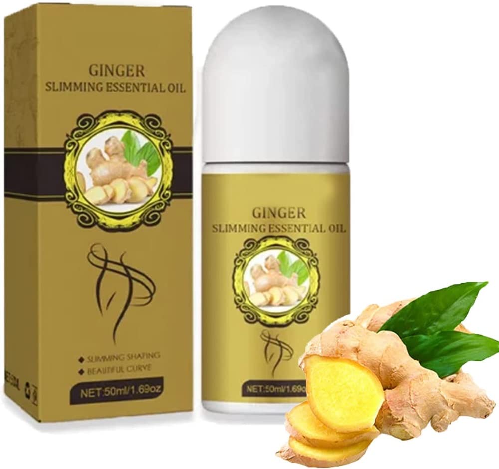 TURSHI Gynecomastia Firming Ginger Roller,2023 New Gynecomastia Tightening Ginger Cream,Firming Ginger Breast Firming Down Cellulite for A Better Physique Make Them Firmer Cleansing Oil