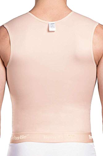 LIPOELASTIC® MTm Comfort - Compression Vest with Front Zipper Fastening (L, BLACK)