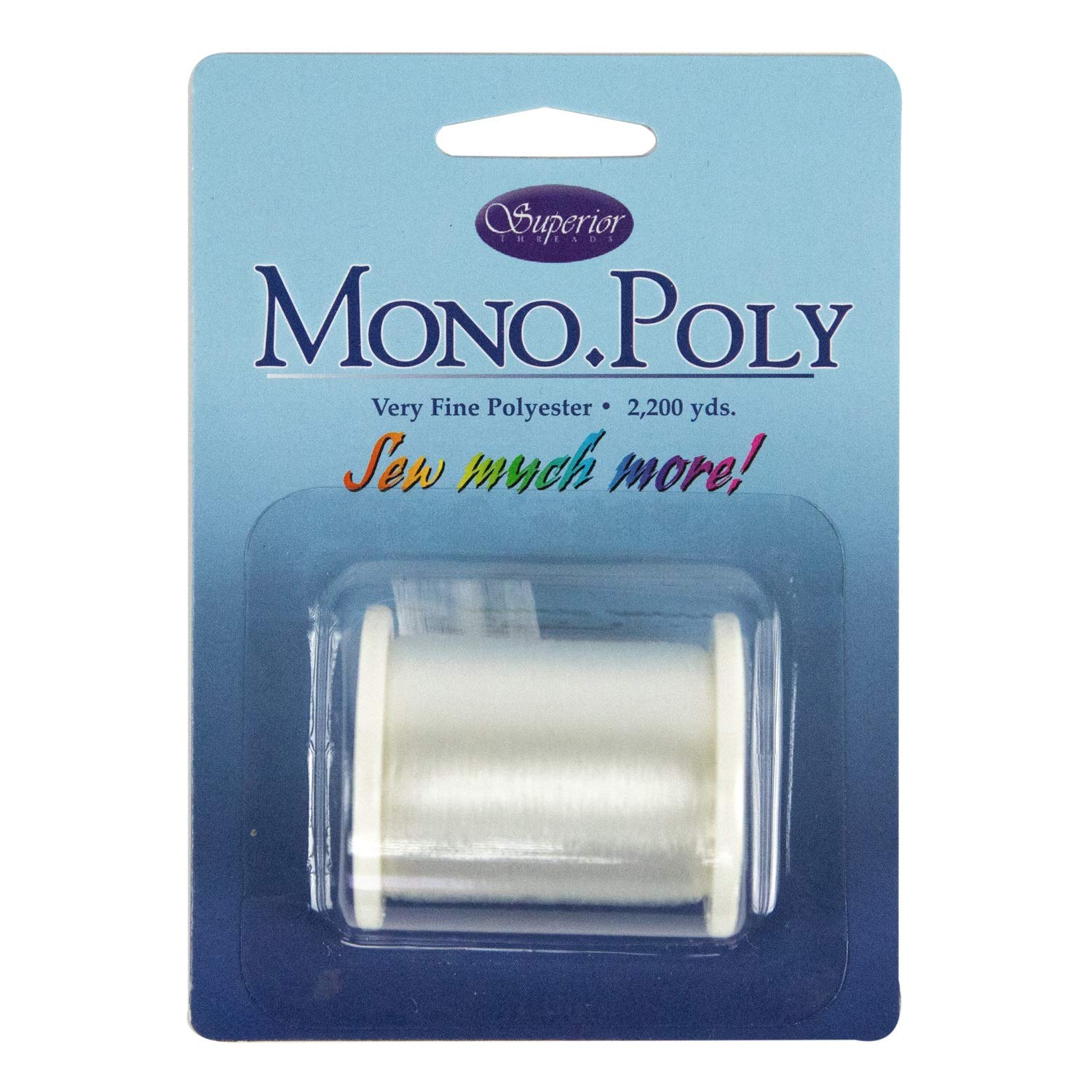 Superior Threads Monopoly Invisible Polyester Thread, 0, Clear