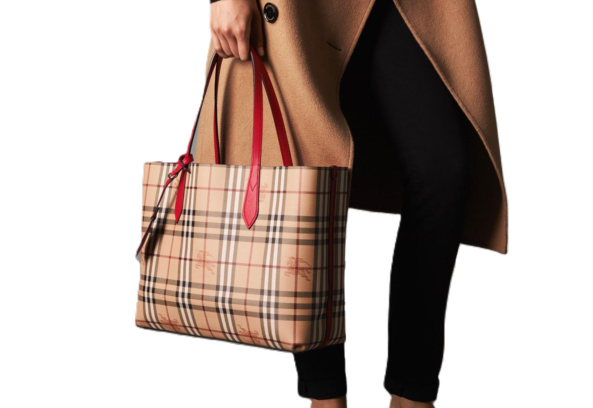 BURBERRY Medium Reversible Tote in Haymarket Check