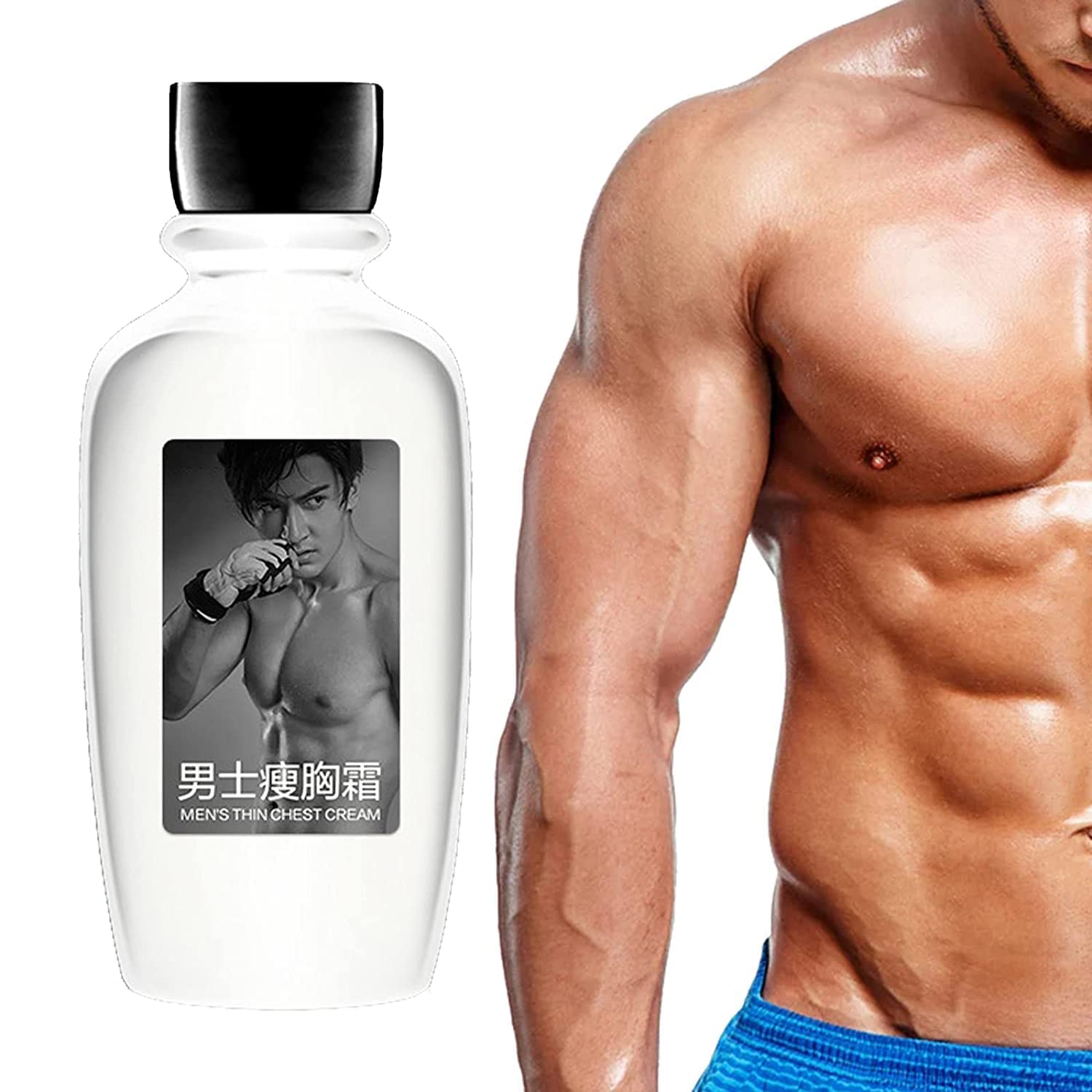 Chestdefy Gynekomastie Reduction Massage Oil,Gynecomastia Tightening Cream,Gynekomastie Reduction Massage Oil,Chest Reduction Massage Oil,Breast Tightening Cream,Breast Reduction Cream for Men (1pcs)