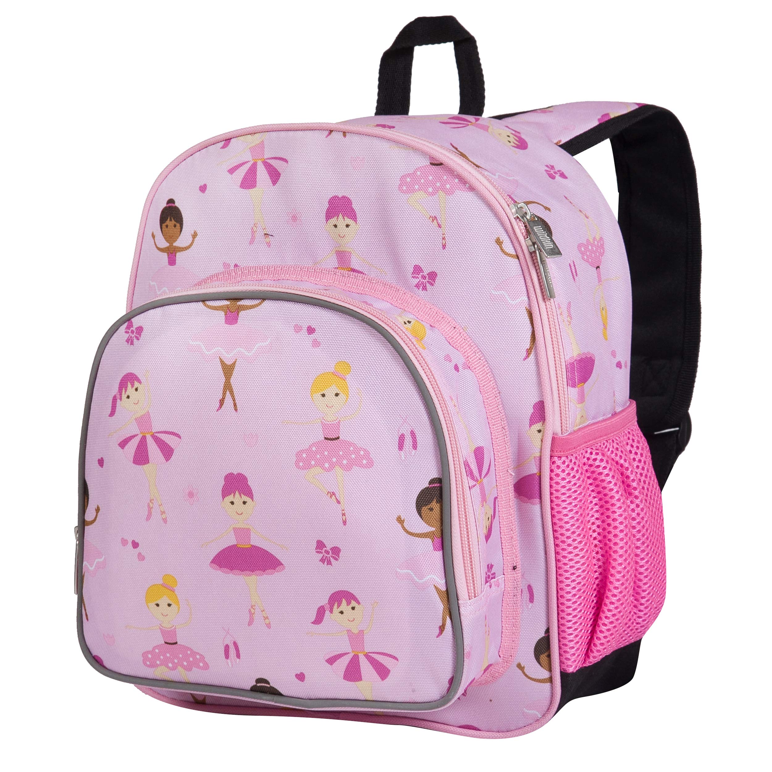 Wildkin 12 Inch Backpack Bundle with Original Nap Mat (Ballerina)