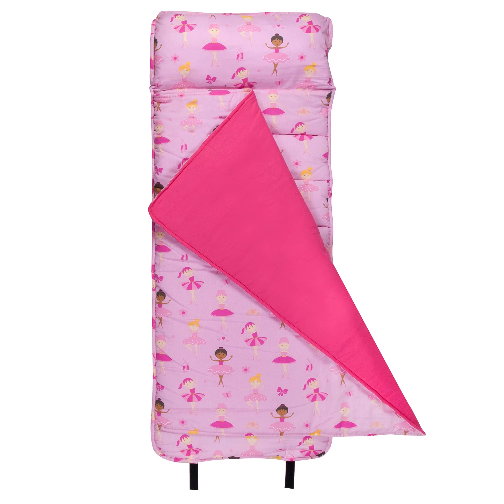 Wildkin 12 Inch Backpack Bundle with Original Nap Mat (Ballerina)