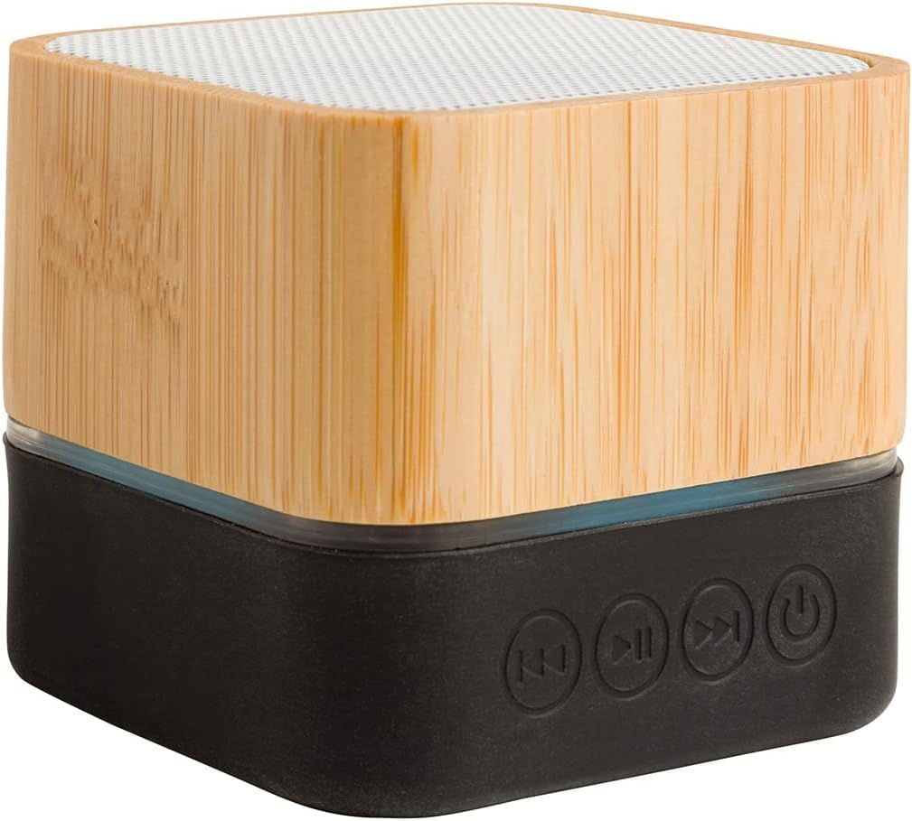 C-SLIDE Mini Wooden Bluetooth Speaker & Wooden Cellphone Amplifier Stand