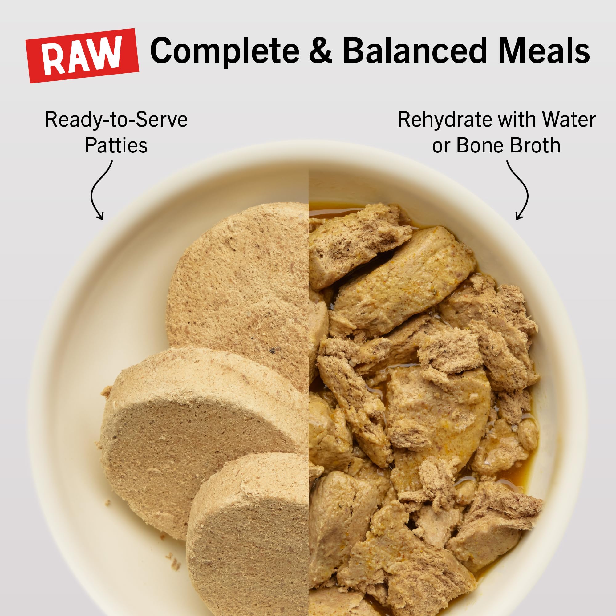 Stella & Chewy’s Freeze Dried Raw Dinner Patties – Grain Free Dog Food, Protein Rich Stella’s Super Beef Recipe – 14 oz Bag