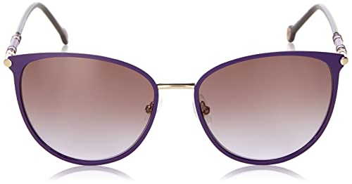 Carolina Herrera Brown SH Violet Butterfly Ladies Sunglasses CH 0029/S 0S9E QR 60