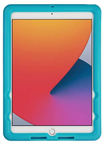 BobjGear Bobj Rugged Tablet Case for iPad 10.2 inch - 9th Gen (2021), 8th Gen (2020), 7th Gen (2019) Kid Friendly (Terrific Turquoise)