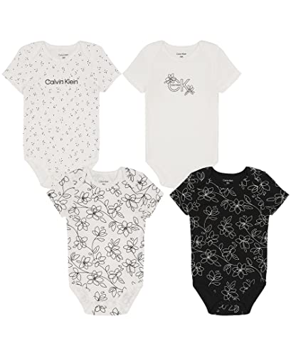 Calvin Klein 4 Pieces Pack Bodysuit