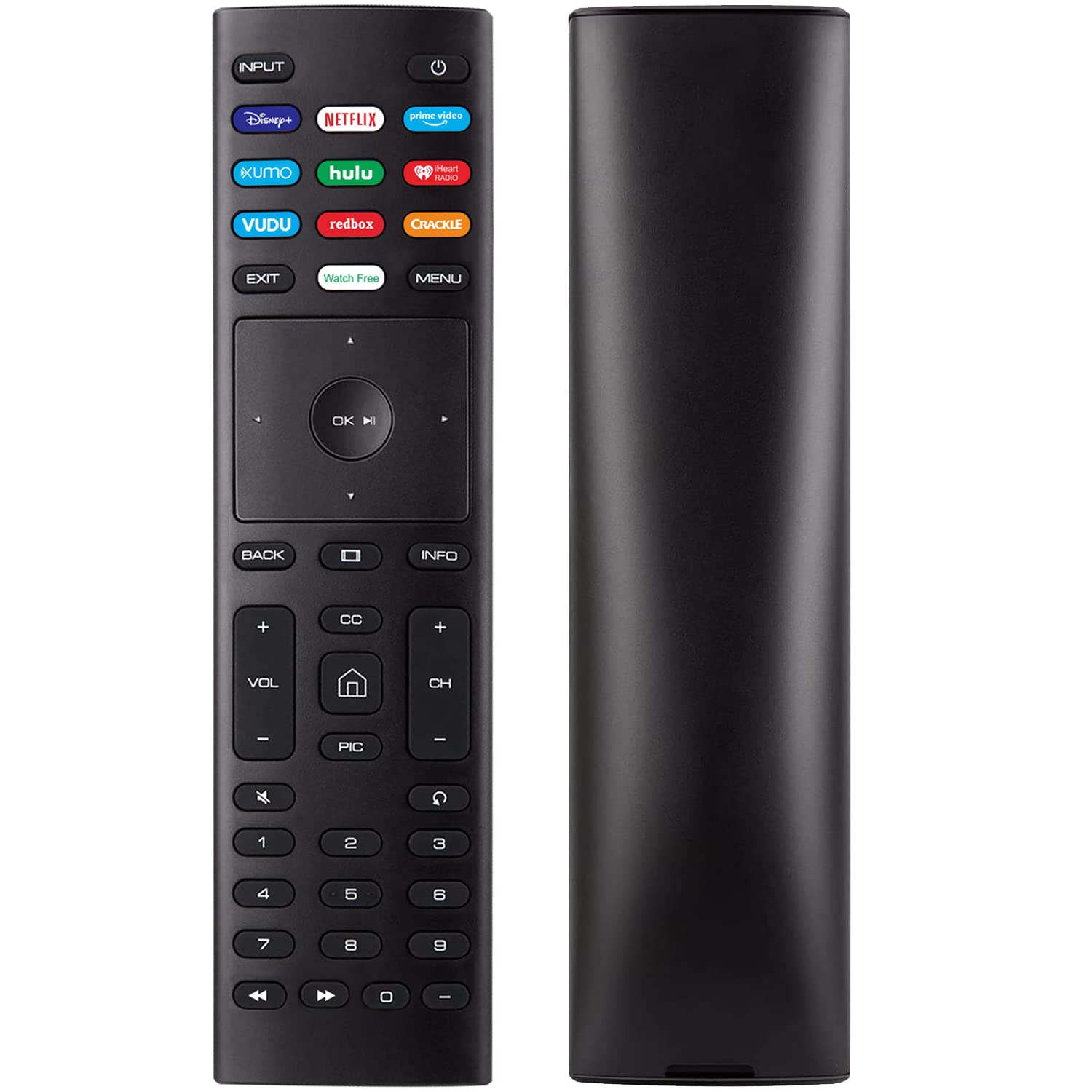 Universal Remote Control Replacement for All Vizio P-Series M-Series V-Series D-Series Smartcast Series LED LCD UHD OLED Smart TV with Shortcut Buttons Disney, Netflix, Prime Video, Hulu and More