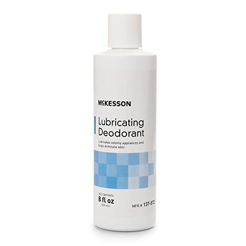 McKesson Fragrance-Free Lubricating Deodorant for Ostomy Appliances, 8 oz, 1 Count, 1 Pack