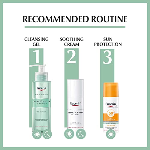 Eucerin Dermo Purifyer Oil Control Adjunctive Soothing Cream 50ml