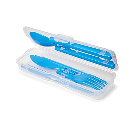Sistema To Go Collection 4 Piece Cutlery Set, Assorted Colors (Pack of 2)